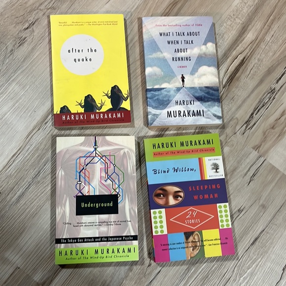 haruki murakami | Other | Haruki Murakami Bundle Of 4 Amazing Books ...